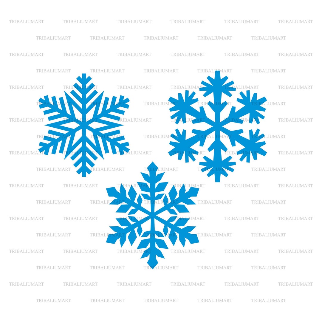 Snowflakes. Cut Files for Cricut (eps, Svg, Pdf, Png, Dxf, Jpeg). - Etsy