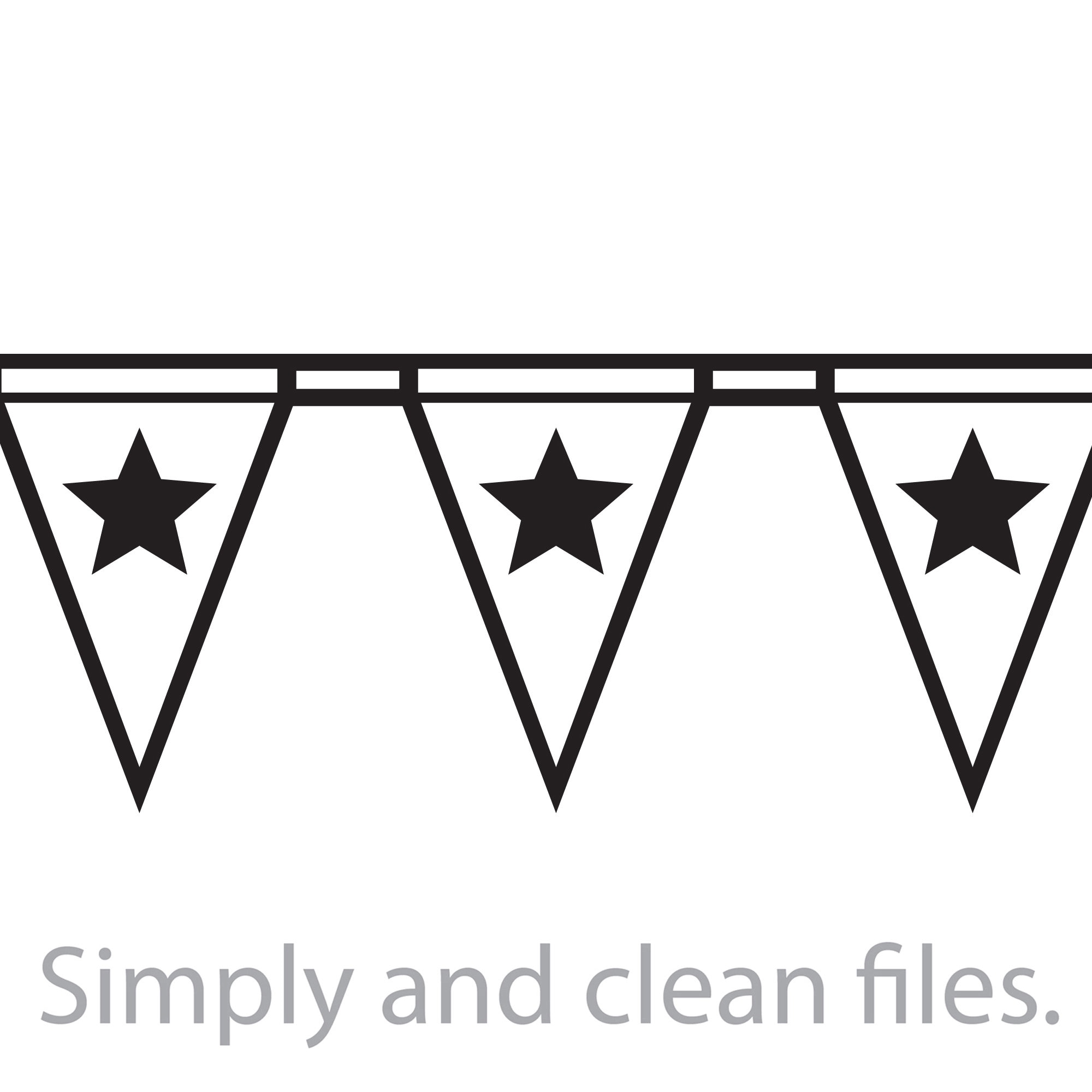 Party Flags. Cut Files for Cricut. Clip Art eps Svg Pdf | Etsy