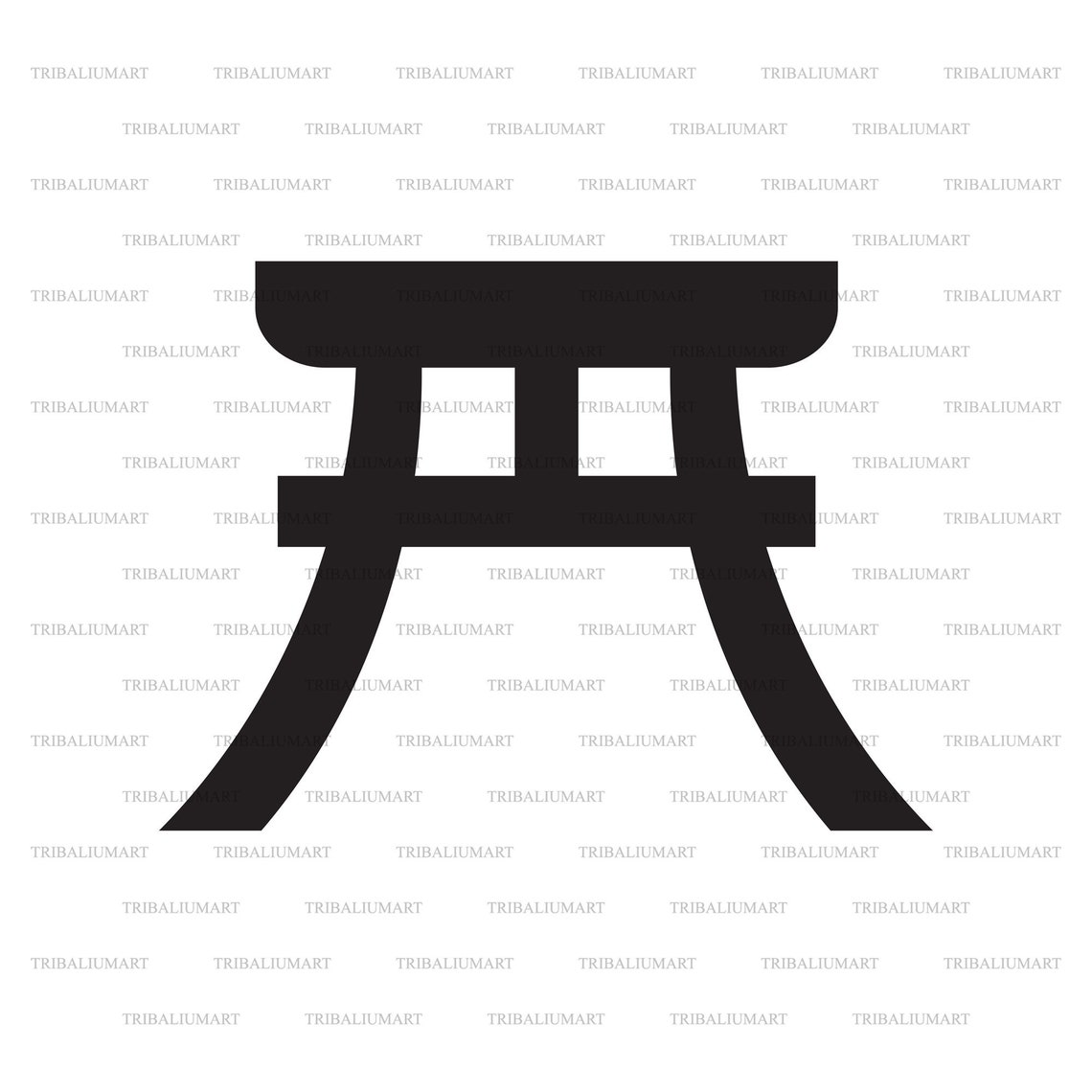 Japanese Torii Gate (asian Temple Icon, Japan Design). Cut Files for ...