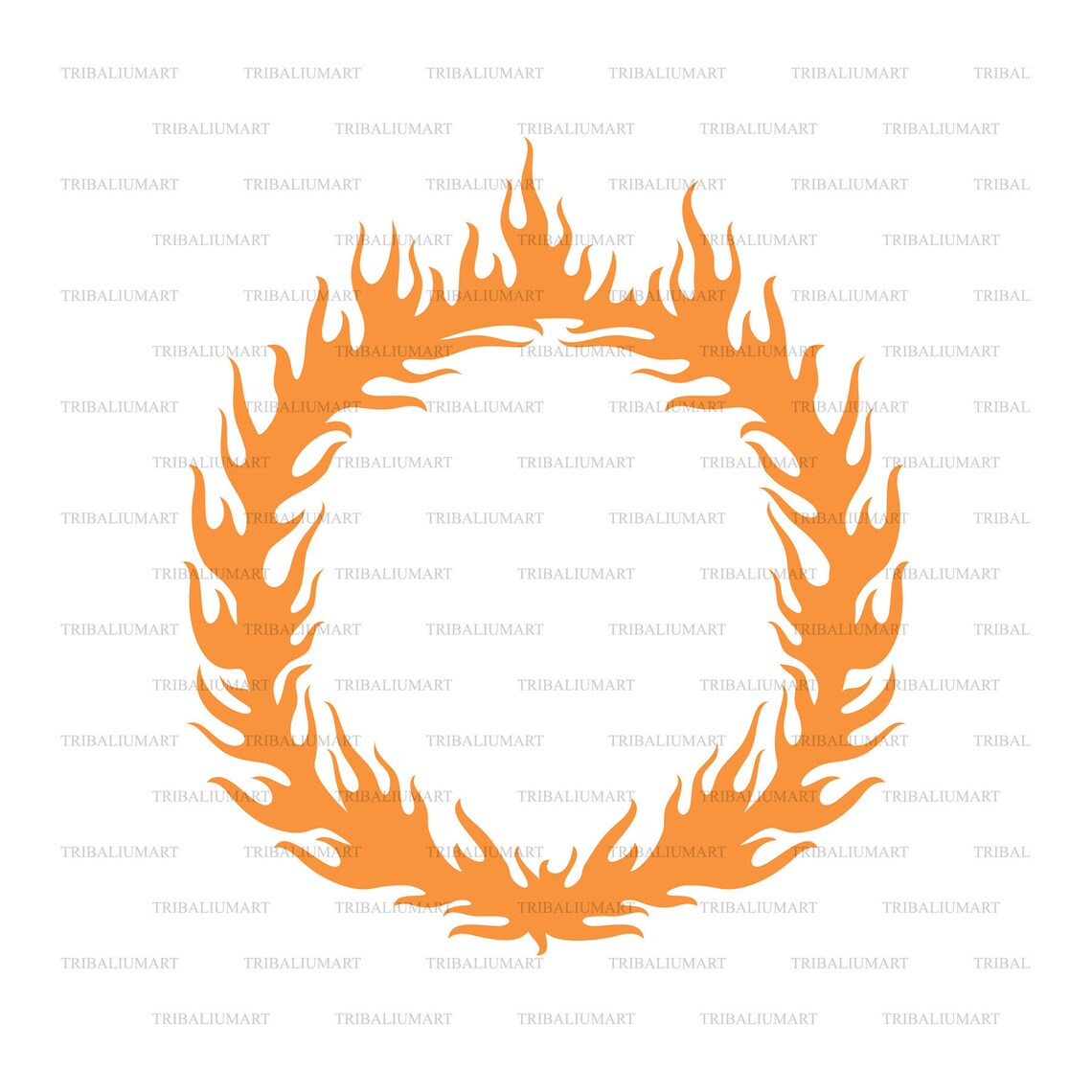 Ring of Fire fiery Ring Burning Fireball Burning Round - Etsy