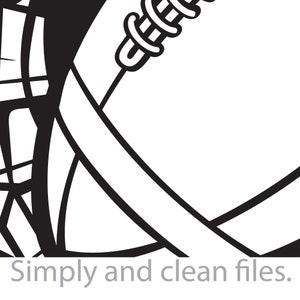Smashing American Football Ball. Cut Files for Cricut. Clip - Etsy