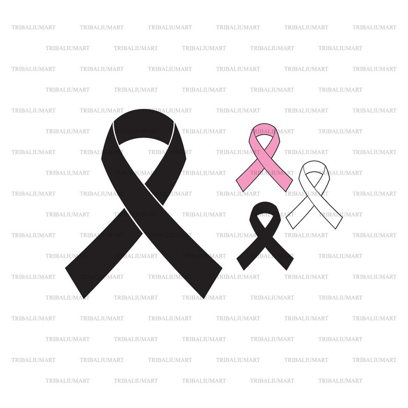 Awareness Ribbon. Cut Files for Cricut. Clip Art Silhouette - Etsy