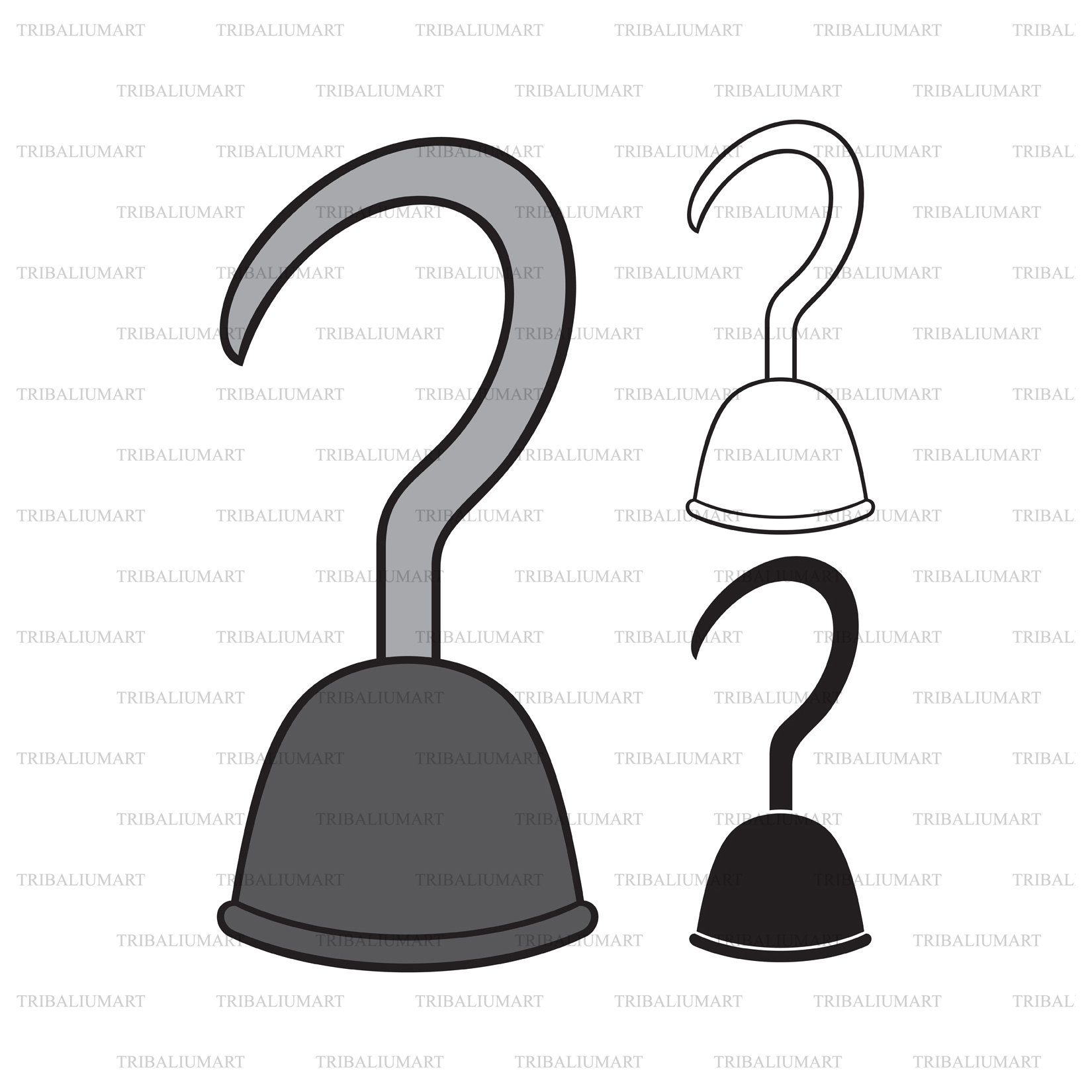 Pirate Hook Clip Art