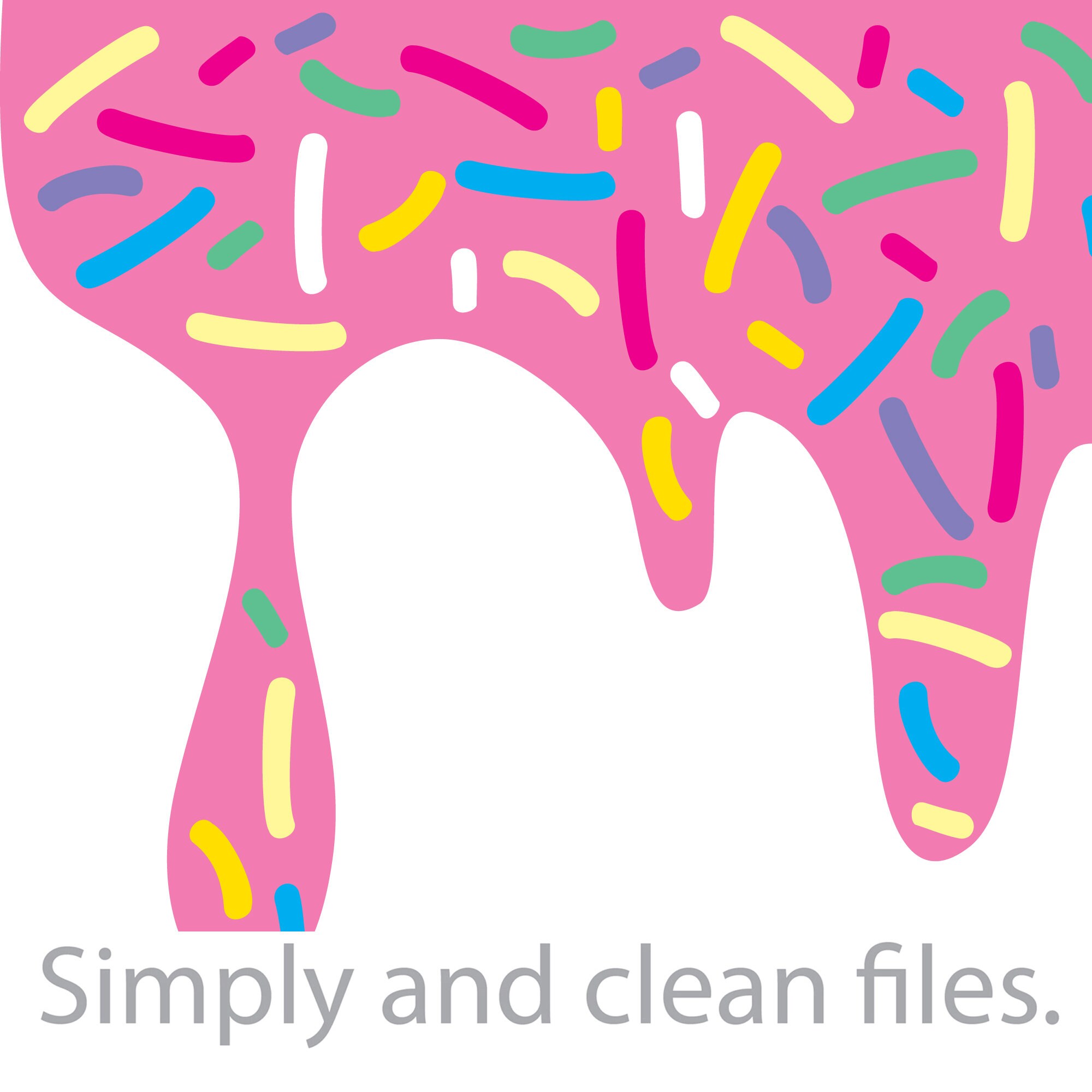 Dripping Donut Glaze. Cut Files for Cricut. Clip Art - Etsy