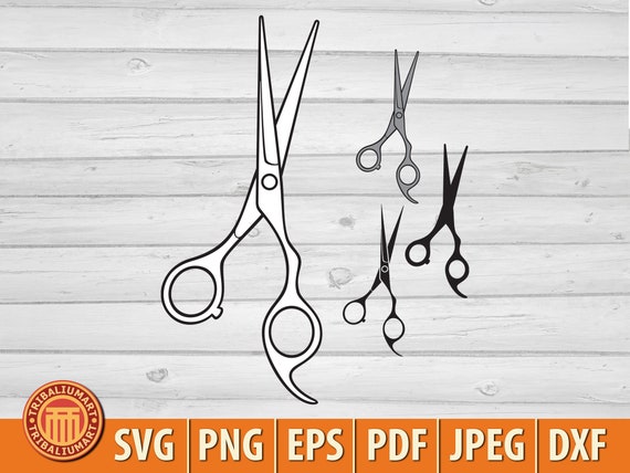 Haarschaar Clipart Zwart Wit 534 Kappersschaar High Res Illustrations