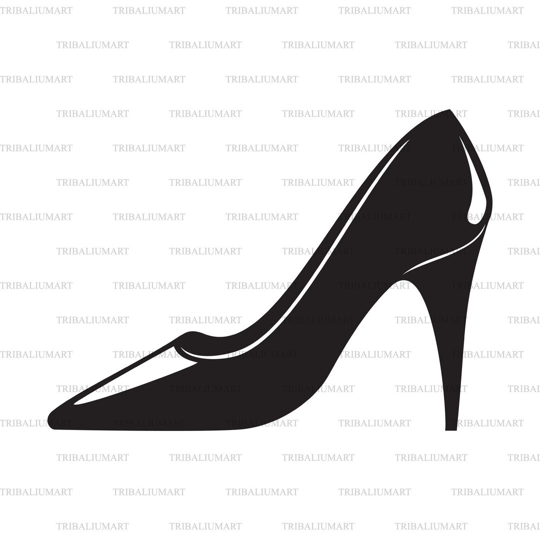 High Heels. Woman Shoes. Cut Files for Cricut. Clip Art Silhouette (eps ...