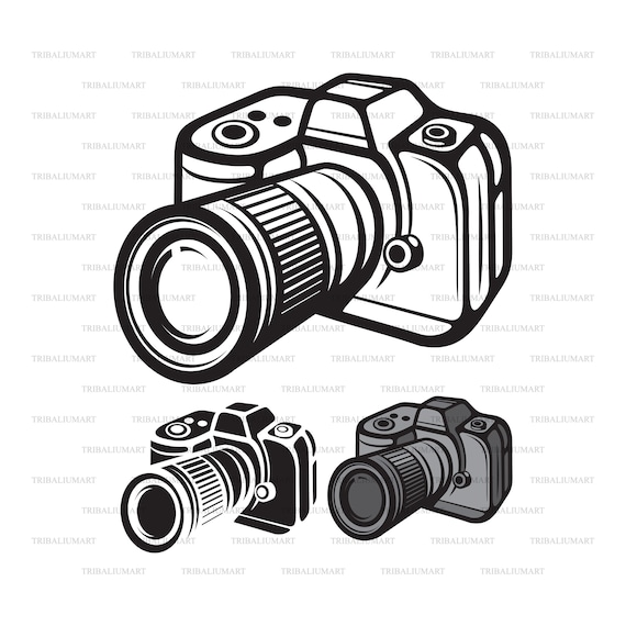 Compact Digital Camera. Cut Files for Cricut. Clip Art - Etsy