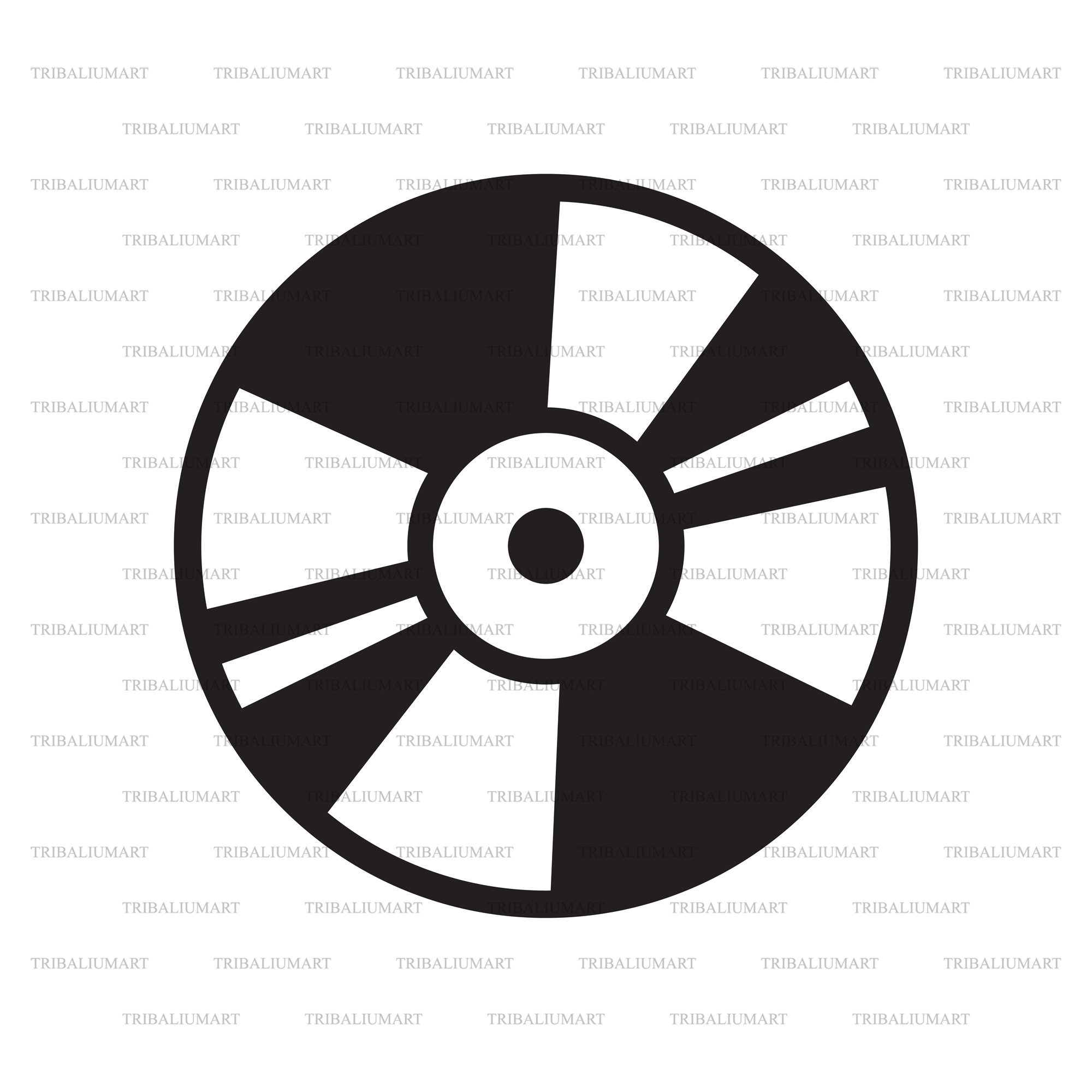 CD or DVD. Cut Files for Cricut. Clip Art Silhouettes eps - Etsy