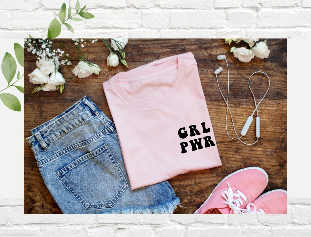 GRL PWR Svg, Dxf, Png, Girl Power Svg, Girl Power Shirt, Girl Power ...