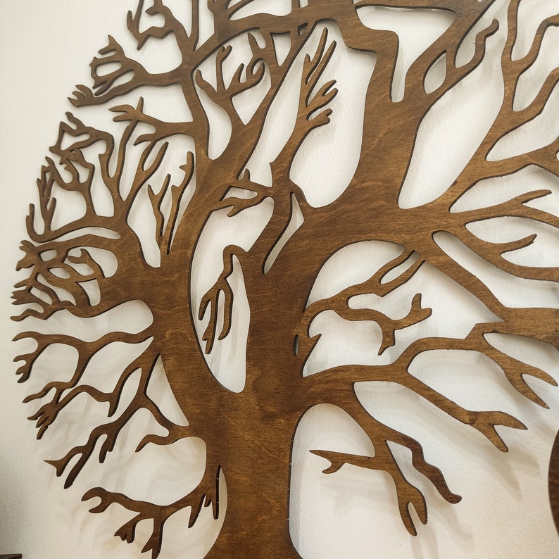 Life Tree Wall Decor | Wood Wall Art | Wooden Decoration | Tree of Life ...