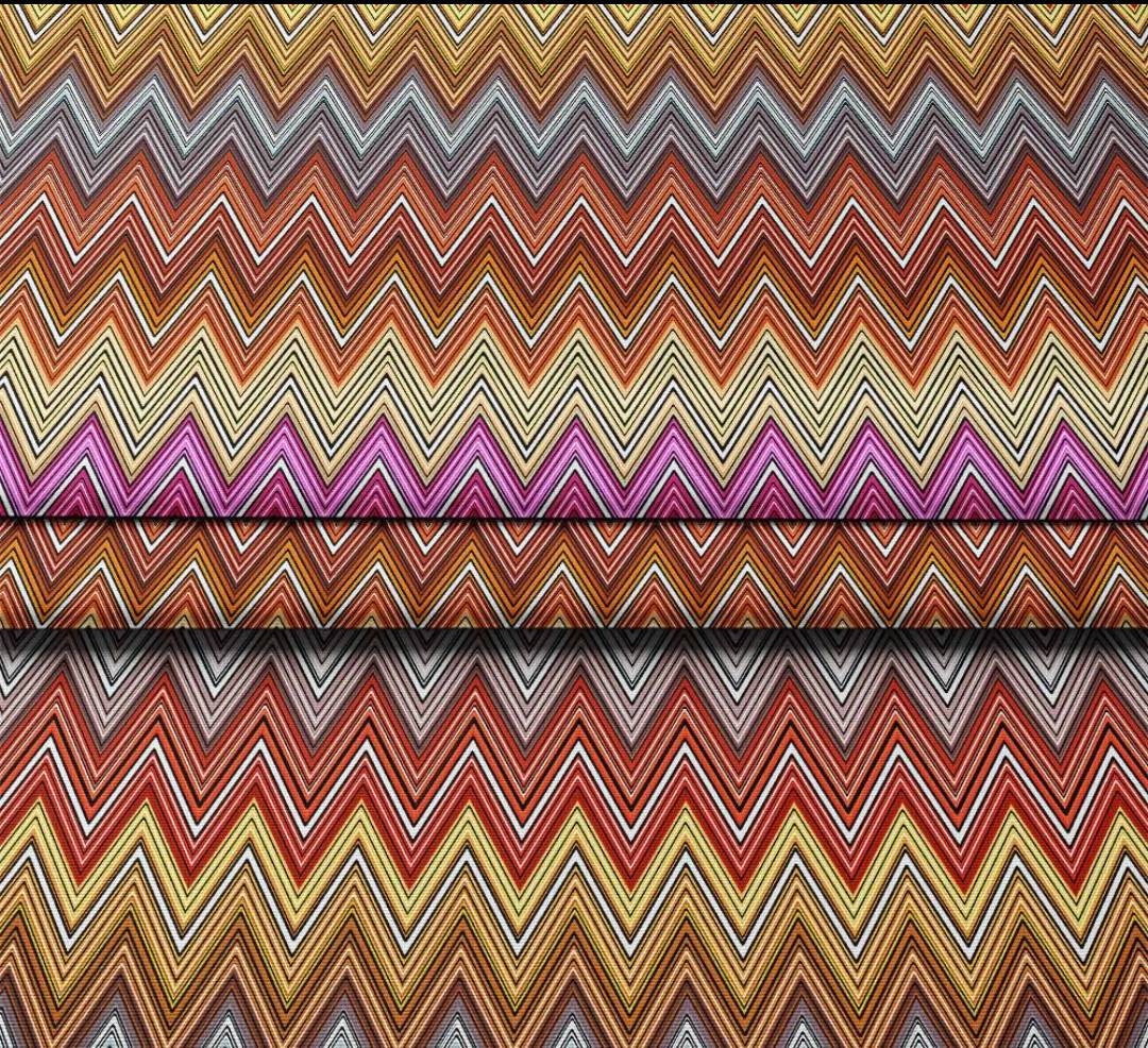 Chevron, Zig Zag Pattern Fabric by the Yard Curtain Upholstery Fabric ...
