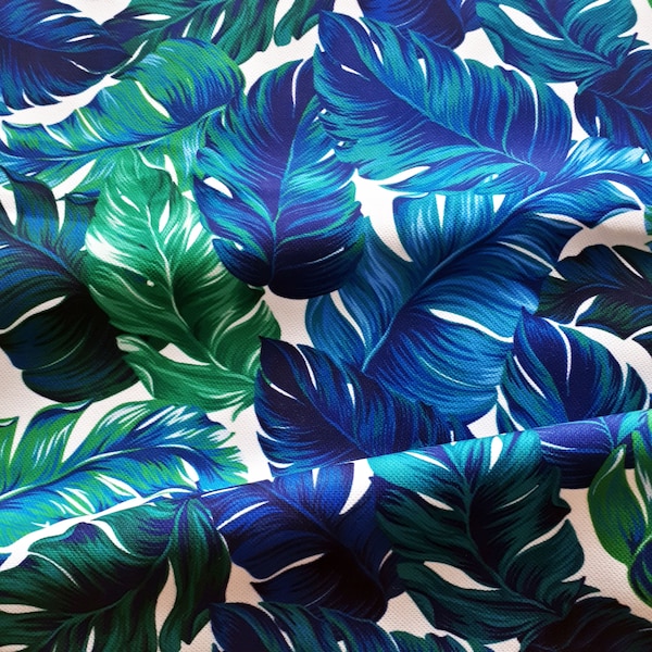 Leaf Print Fabric - Etsy