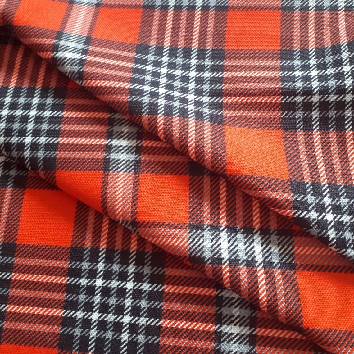 Scottish Plaid Fabric Scottish Upholstery Scottish Table - Etsy