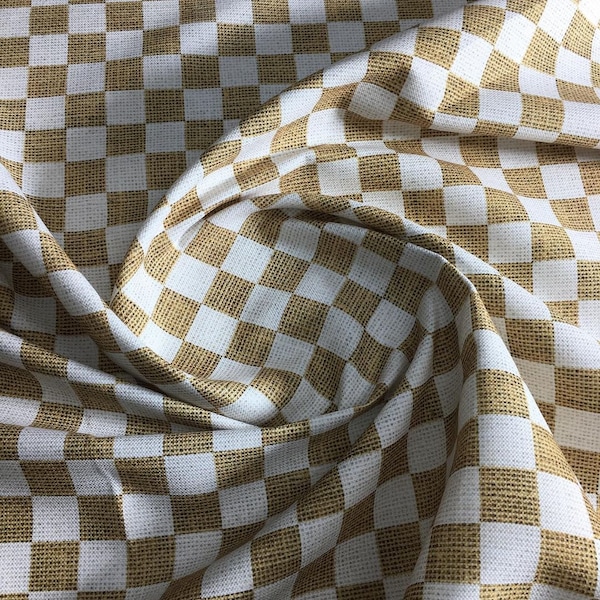 Checkerboard Upholstery Fabric - Etsy
