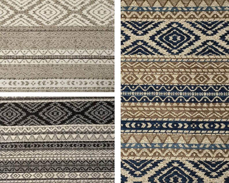 Tribal Turkish Aztec Boho Fabric Southwestern Kilim - Etsy