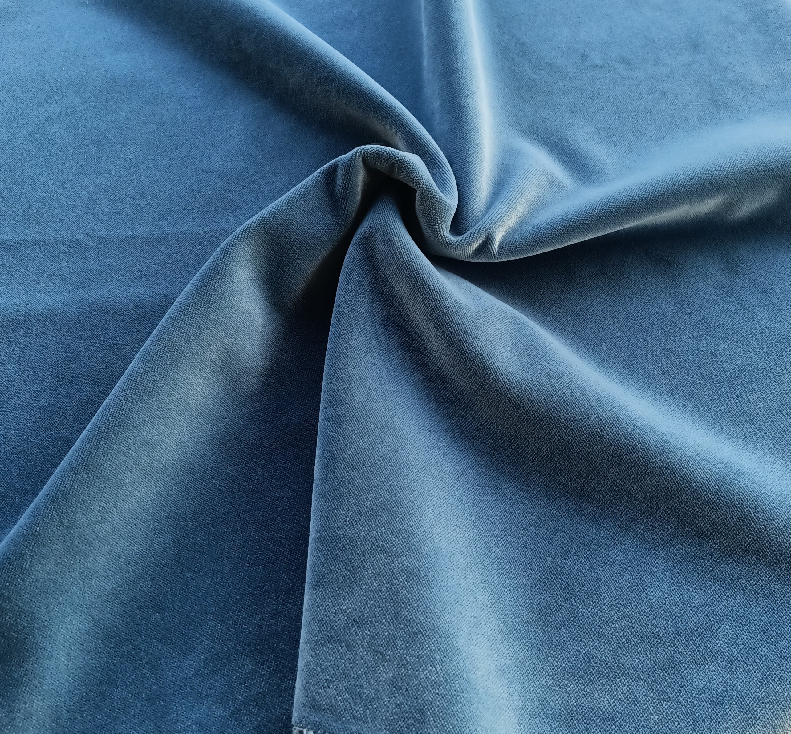 Light Blue Velvet by the Yard Light Blue Velvet Furnishings - Etsy