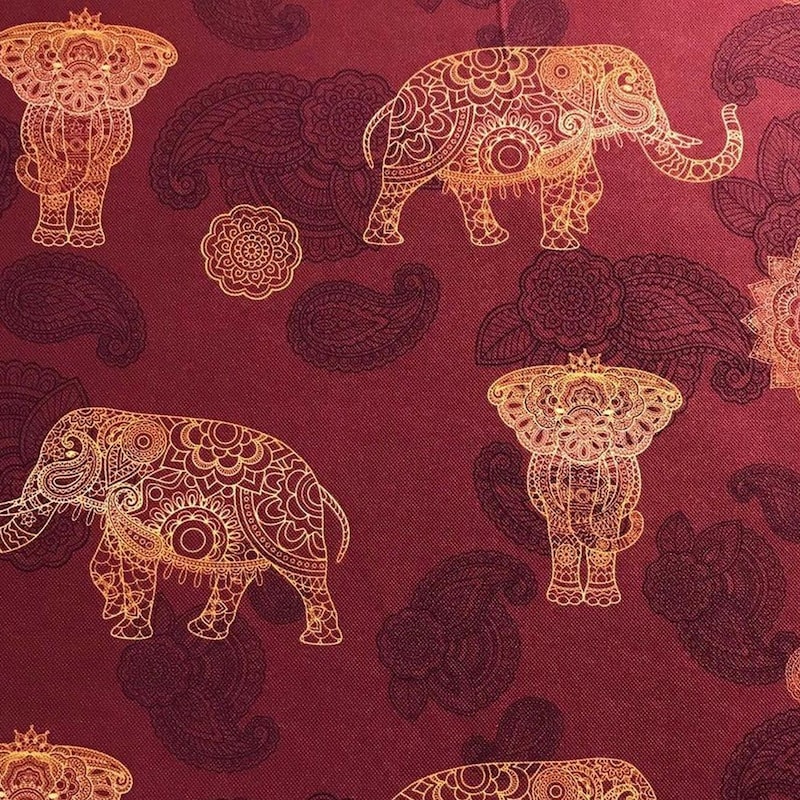 Aqua Elephant - Etsy