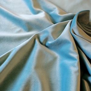 Turquoise Velvet by the Yard, Turquoise Velvet Furnishings, Turquoise ...