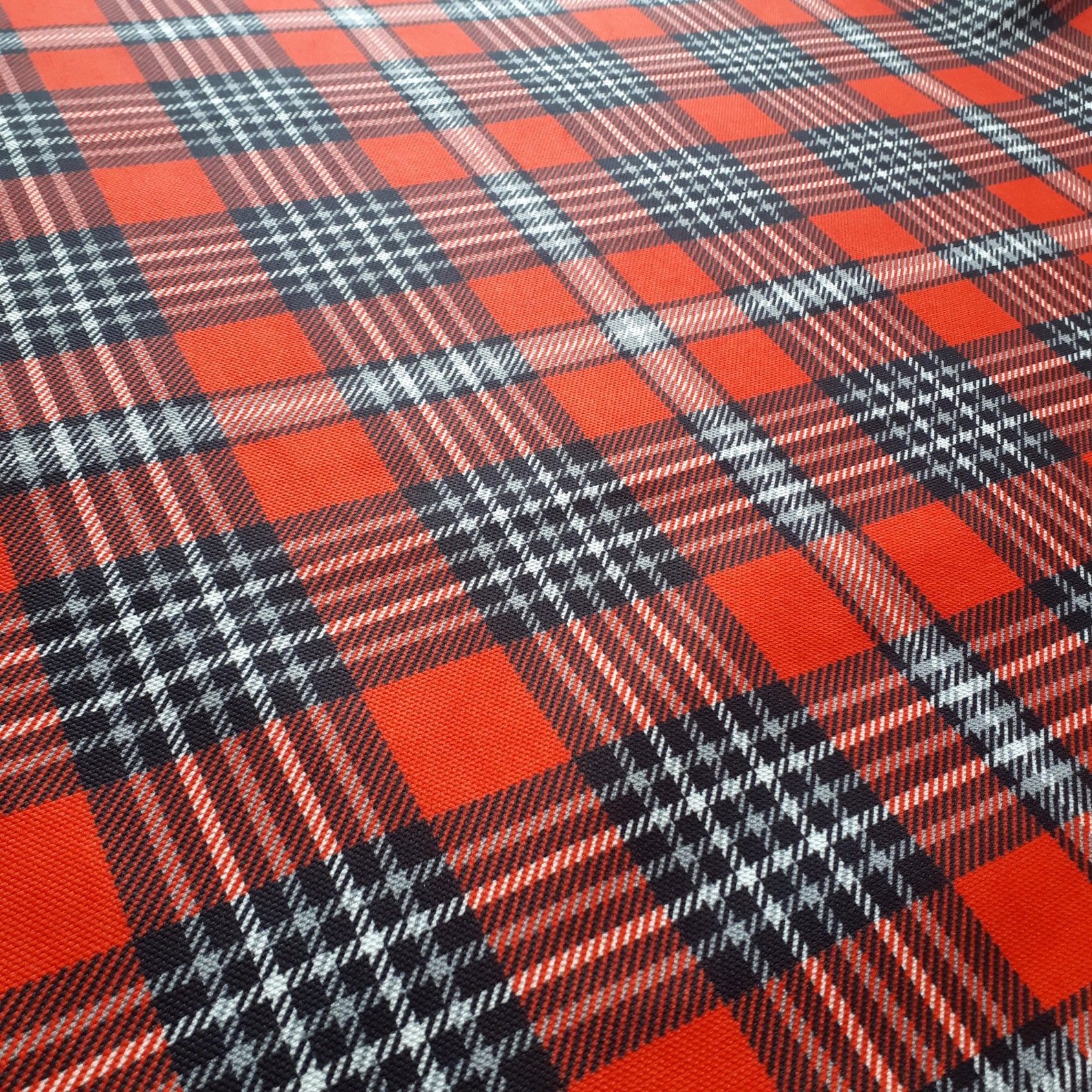 Scottish Plaid Fabric Scottish Upholstery Scottish Table - Etsy