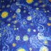 Starry Night Fabric by the Yard by Vincent Van Gogh Starry Night Bag ...