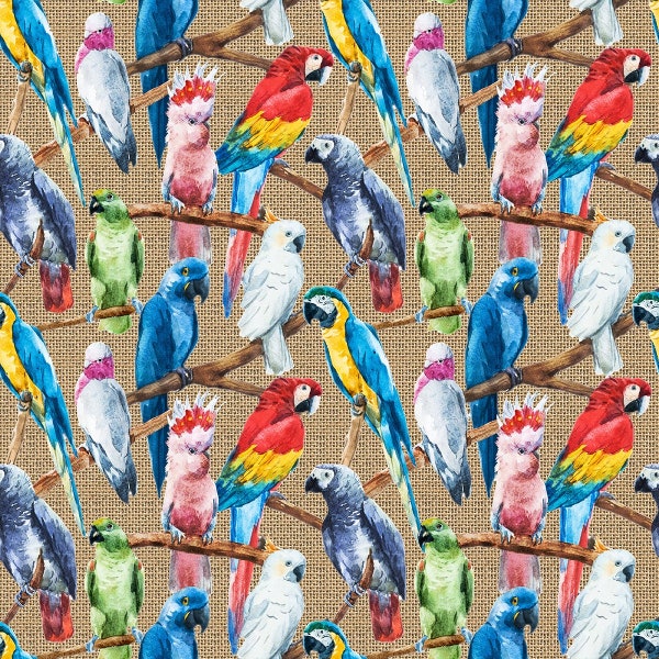 Parrot Quilt Pattern - Etsy