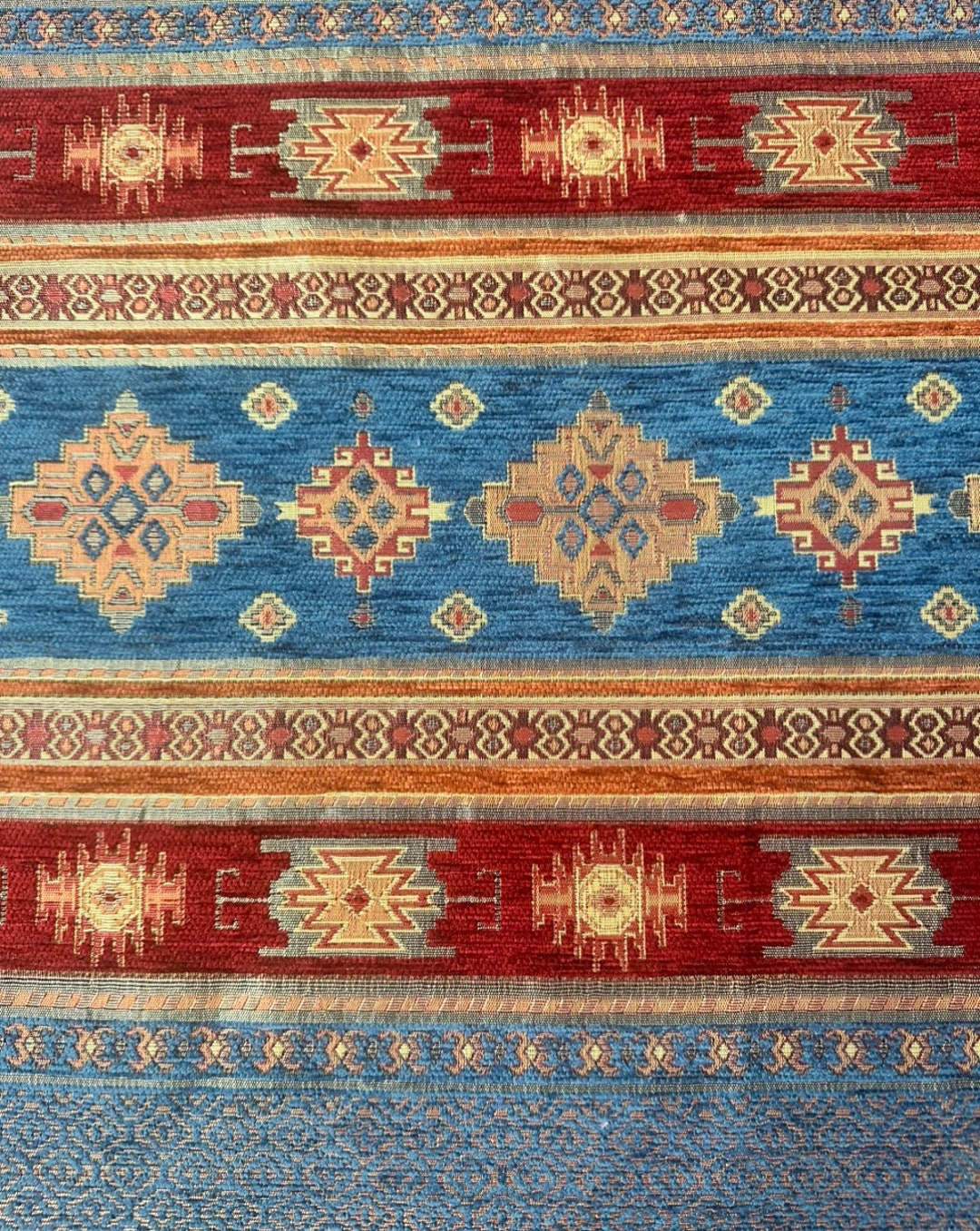 Turkish Kilim Upholstery Fabric, Home Textile Aztec, Southwestern ...