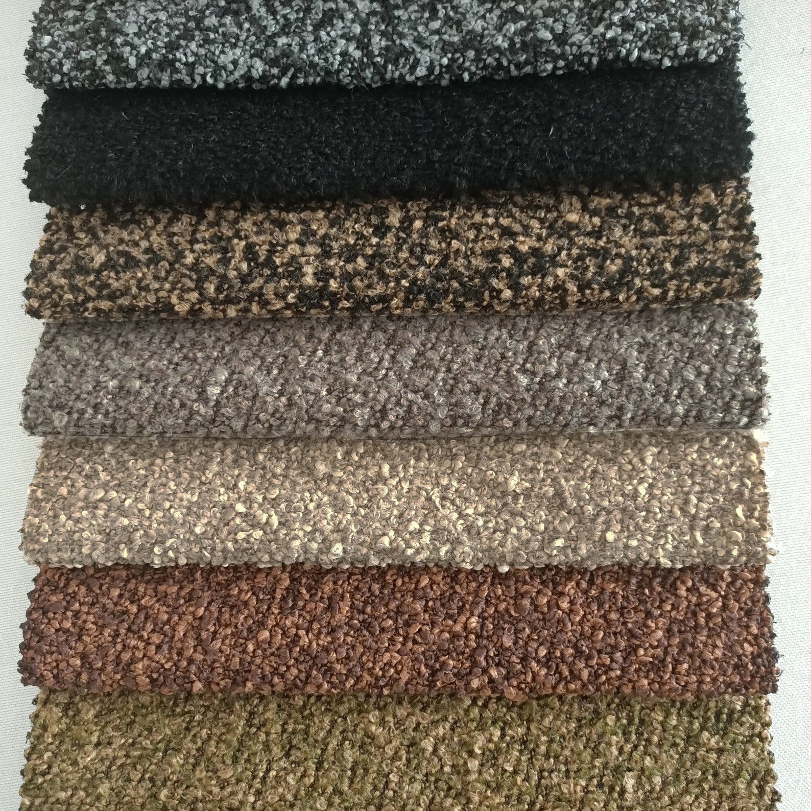 Textured Boucle Upholstery Fabric, Furniture Home Decor, Sofa, Couch ...