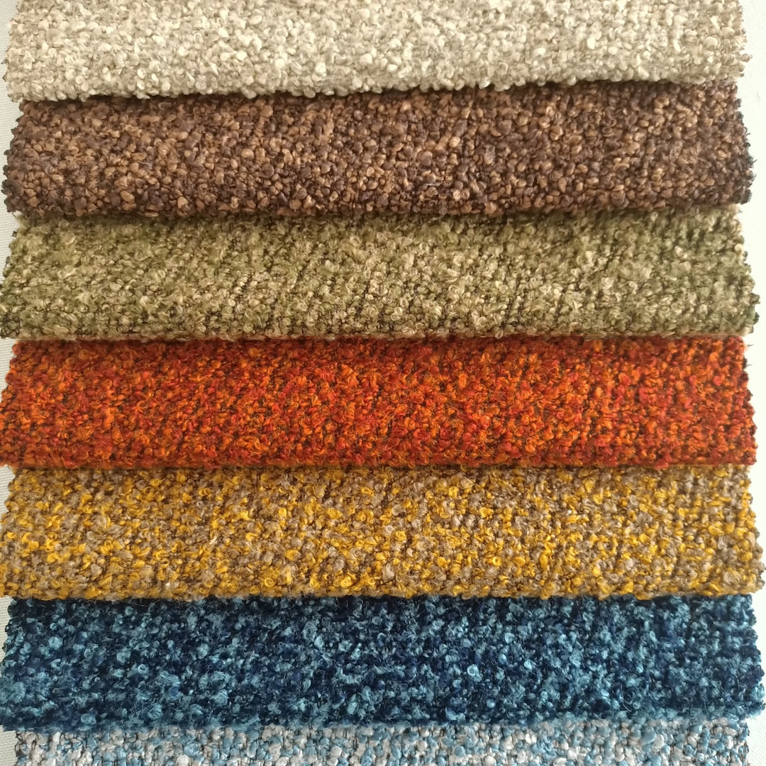 Boucle Fabric, Upholstery Heavy Fabric, for Headboard Chair Sofa. by ...