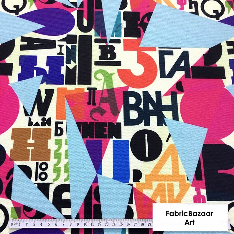 Geometric Character Alphabet Text Letter Writing With | Etsy