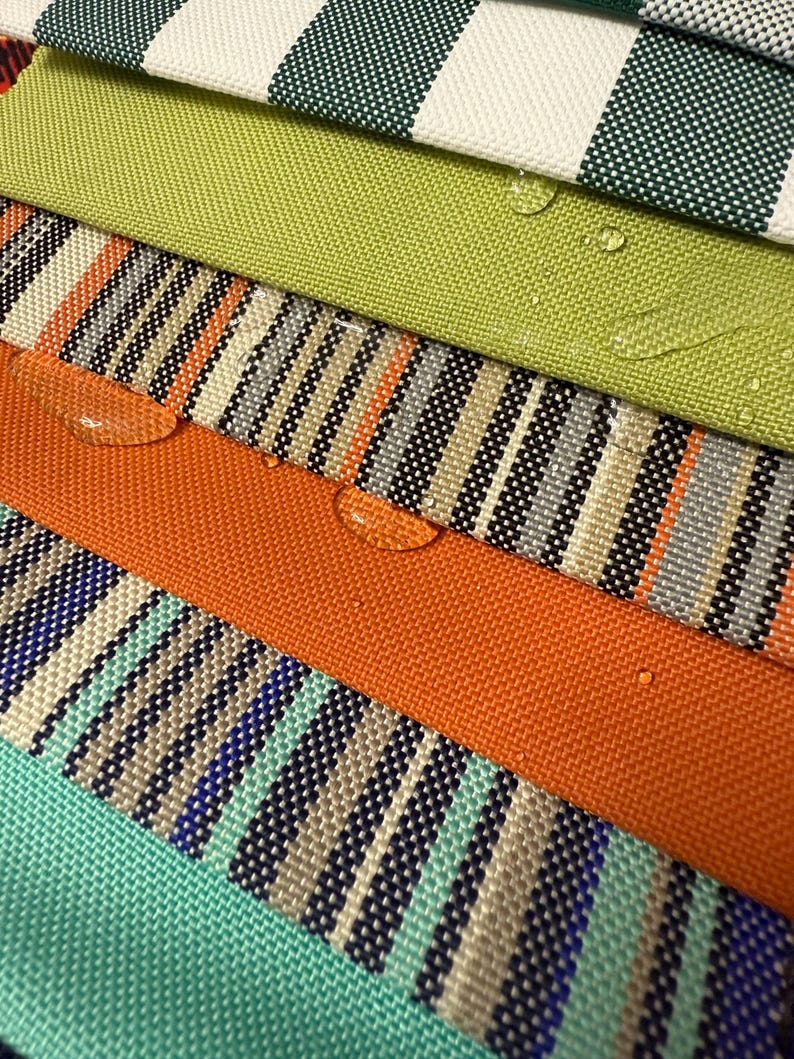 Waterproof OUTDOOR Upholstery Fabrics, by the Yard Waterproof Fabric ...