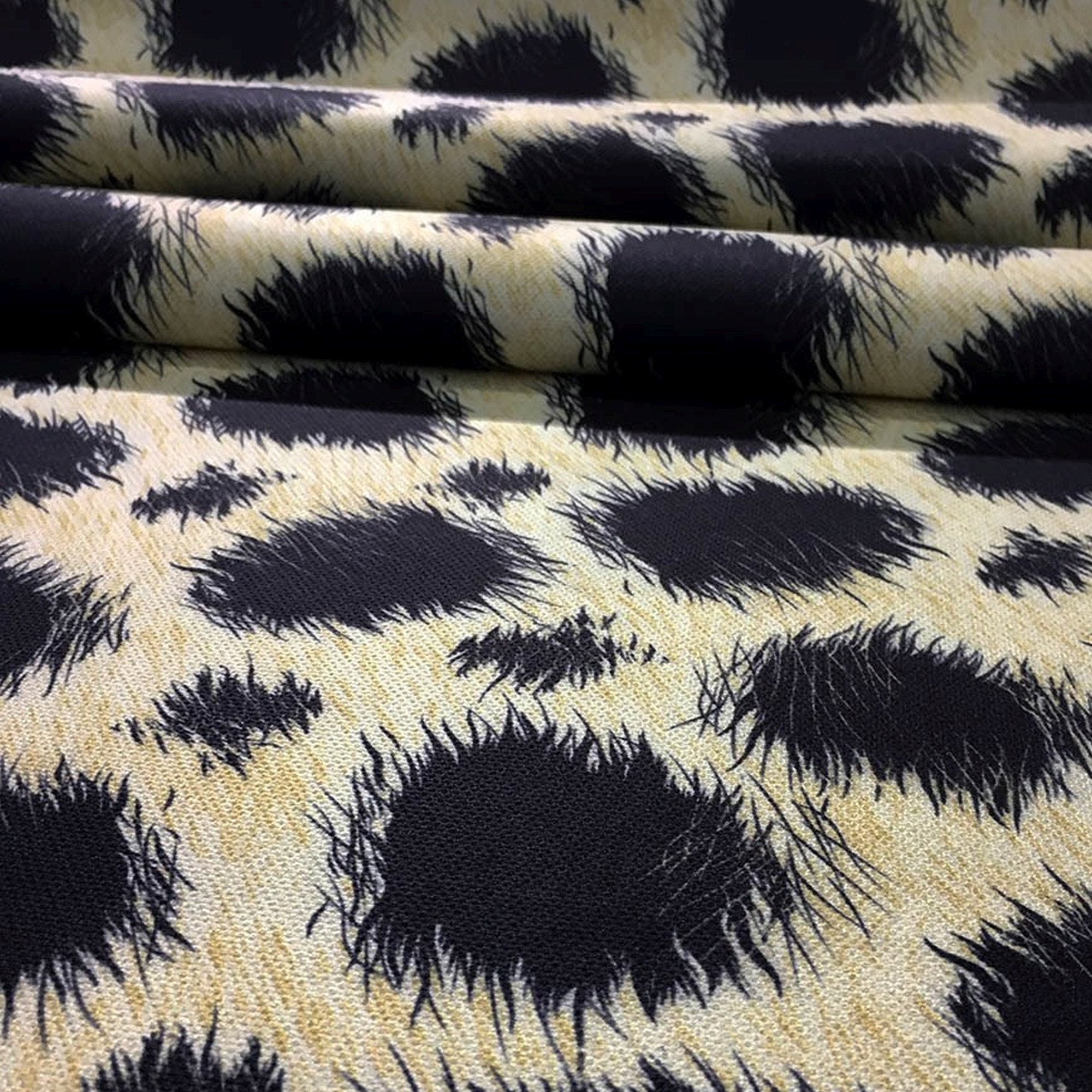 Cheetah Fabric Leopard Upholstery Fabric Leopard Pattern | Etsy