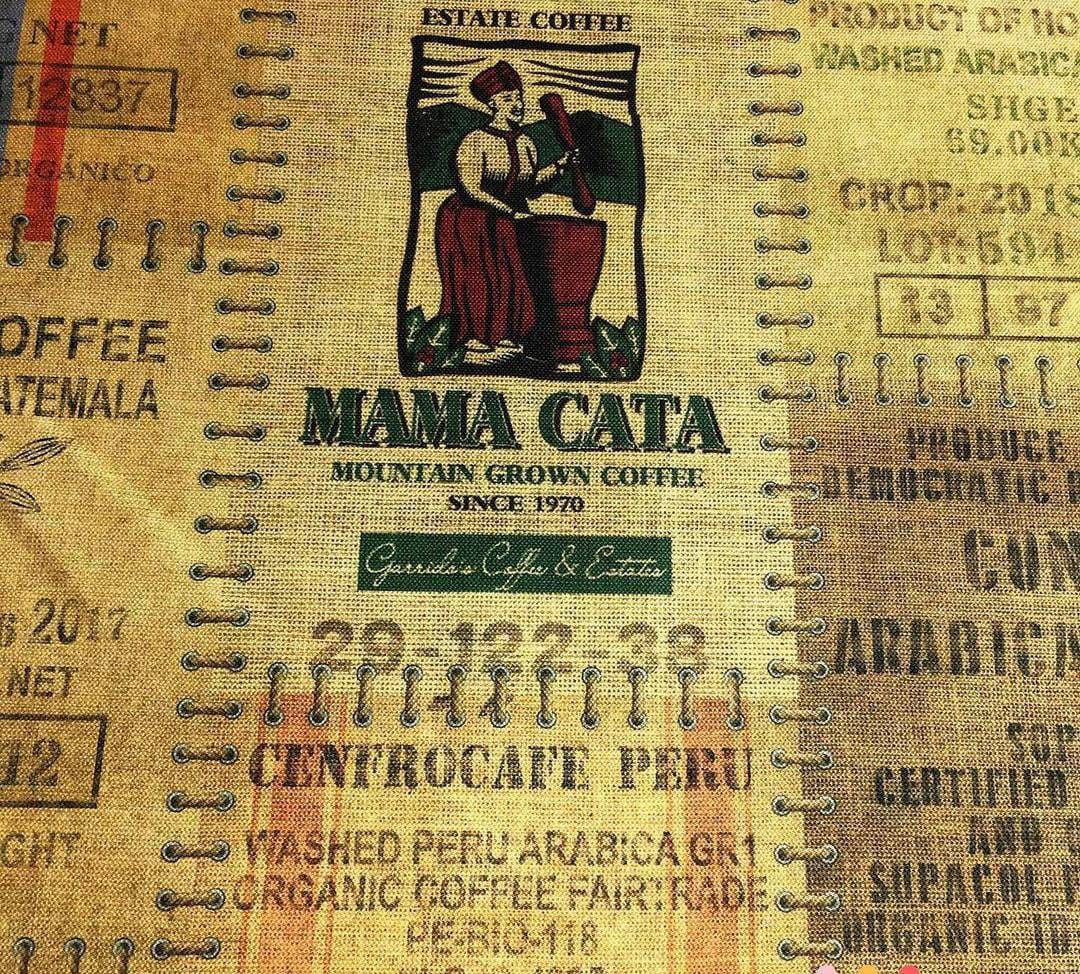 Jute Pattern Fabric, Coffee Sack Digital Print Fabric for Upholstery ...