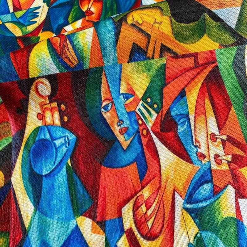 Picasso Fabric - Etsy