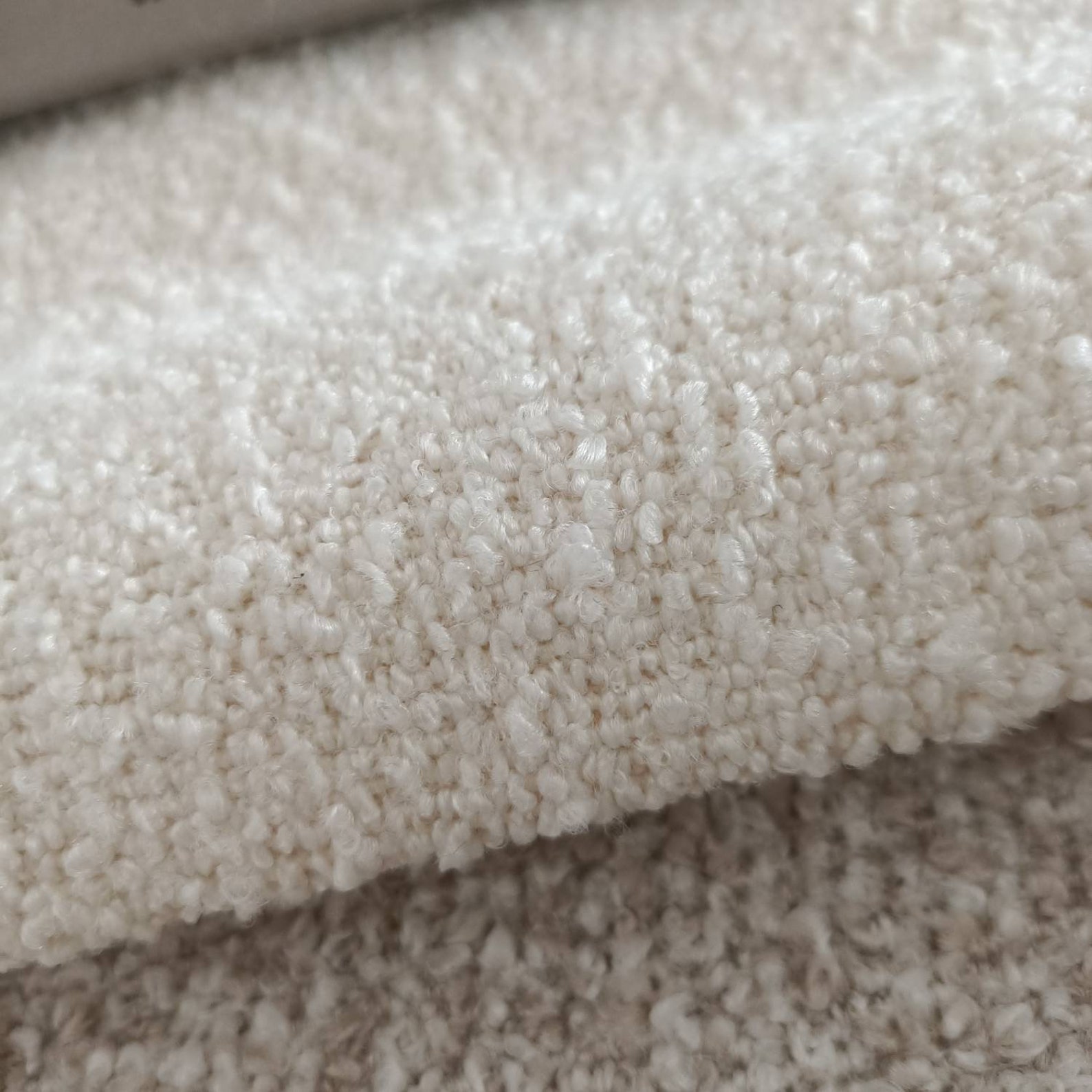White Boucle Upholstery Fabric Heavy Weight Boucle Textured - Etsy Canada