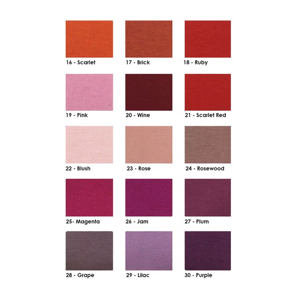 Red Solid Cotton Duck Canvas Fabricby the Yard Half Yard - Etsy