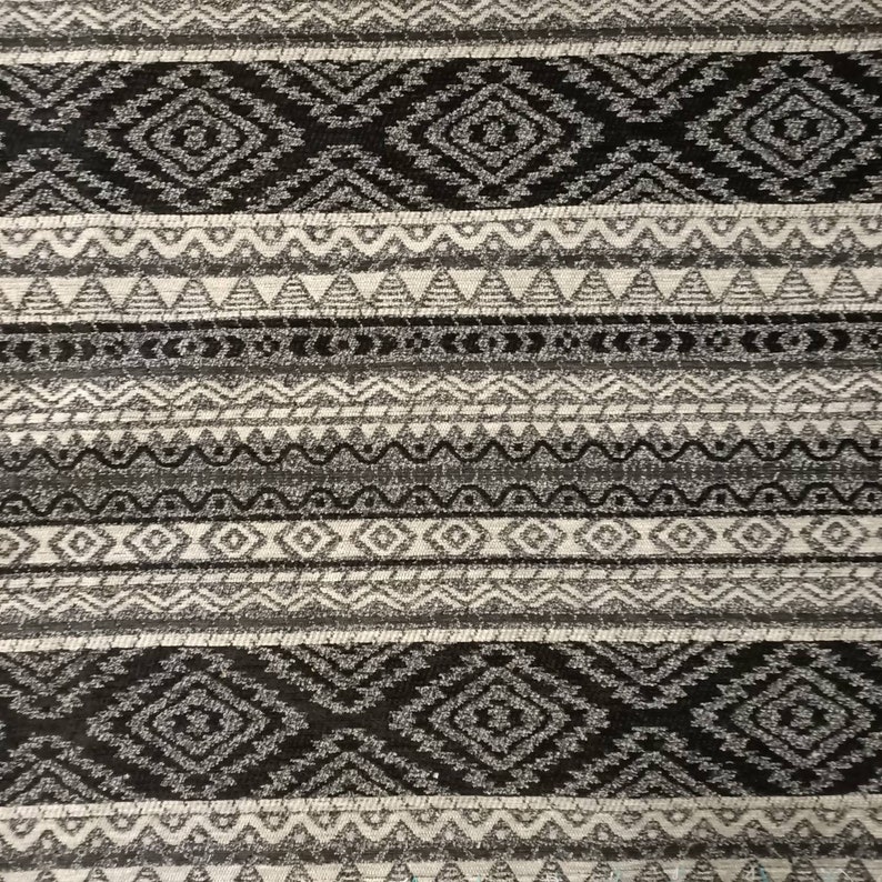 Turkish Chenille Upholstery Fabric Aztec Boho Fabric - Etsy