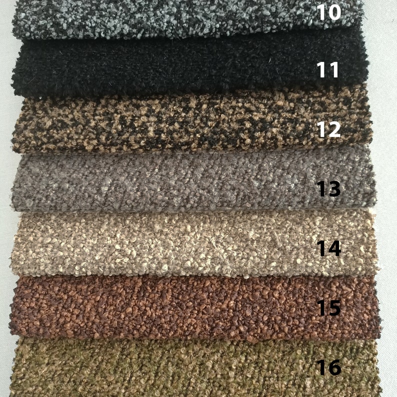 Textured Boucle Upholstery Fabric, Furniture Home Decor, Sofa, Couch ...