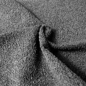 Gray Boucle Upholstery Fabric, Boucle Textured Furniture Fabric for ...