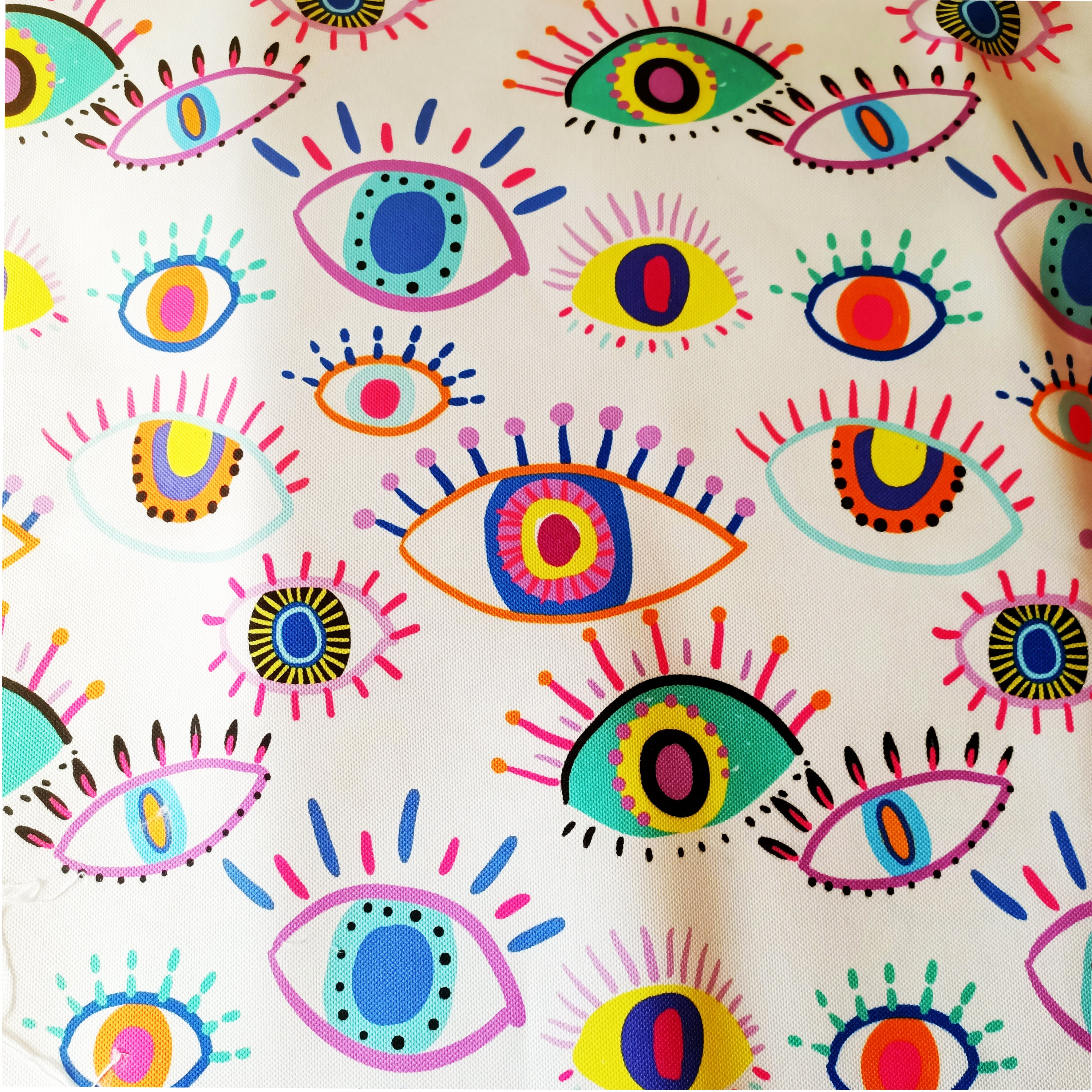 Evil Eye Fabric Evil Eye Home Textile Evil Eye Curtain Evil - Etsy
