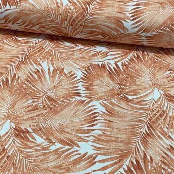 Cinnamon Rust Cotton Duck Canvas Fabric Bricks Color Leaf | Etsy