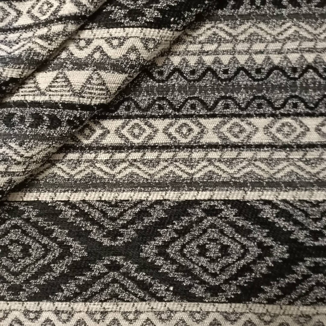 Tribal Turkish Aztec Boho Fabric, Southwestern Kilim Upholstery Fabric ...