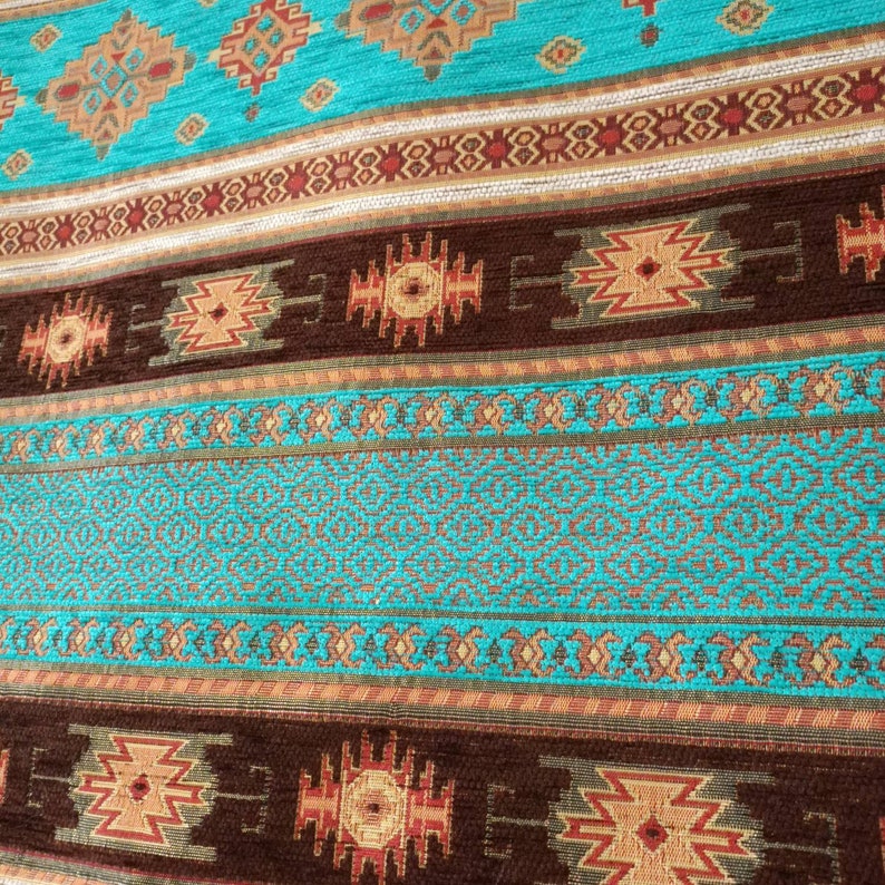 Tribal Turkish Aztec Boho Fabric Southwestern Kilim - Etsy