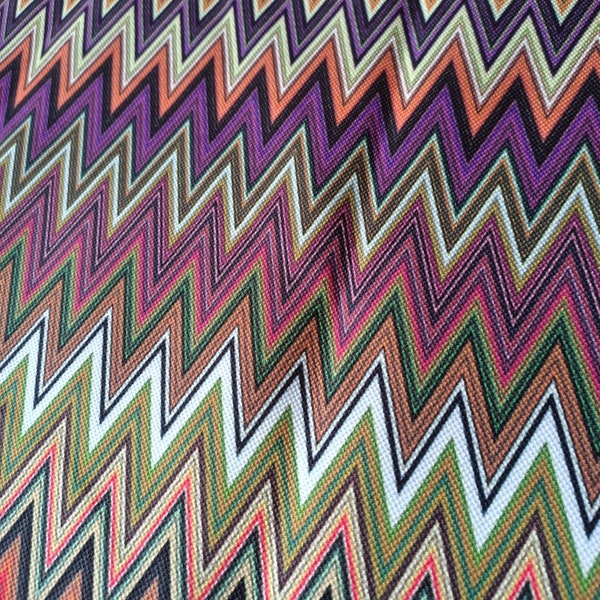 Rainbow Zig Zag - Etsy