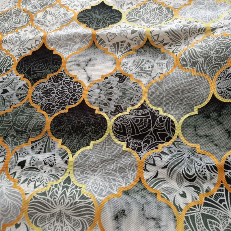 Quatrefoil Fabric - Etsy