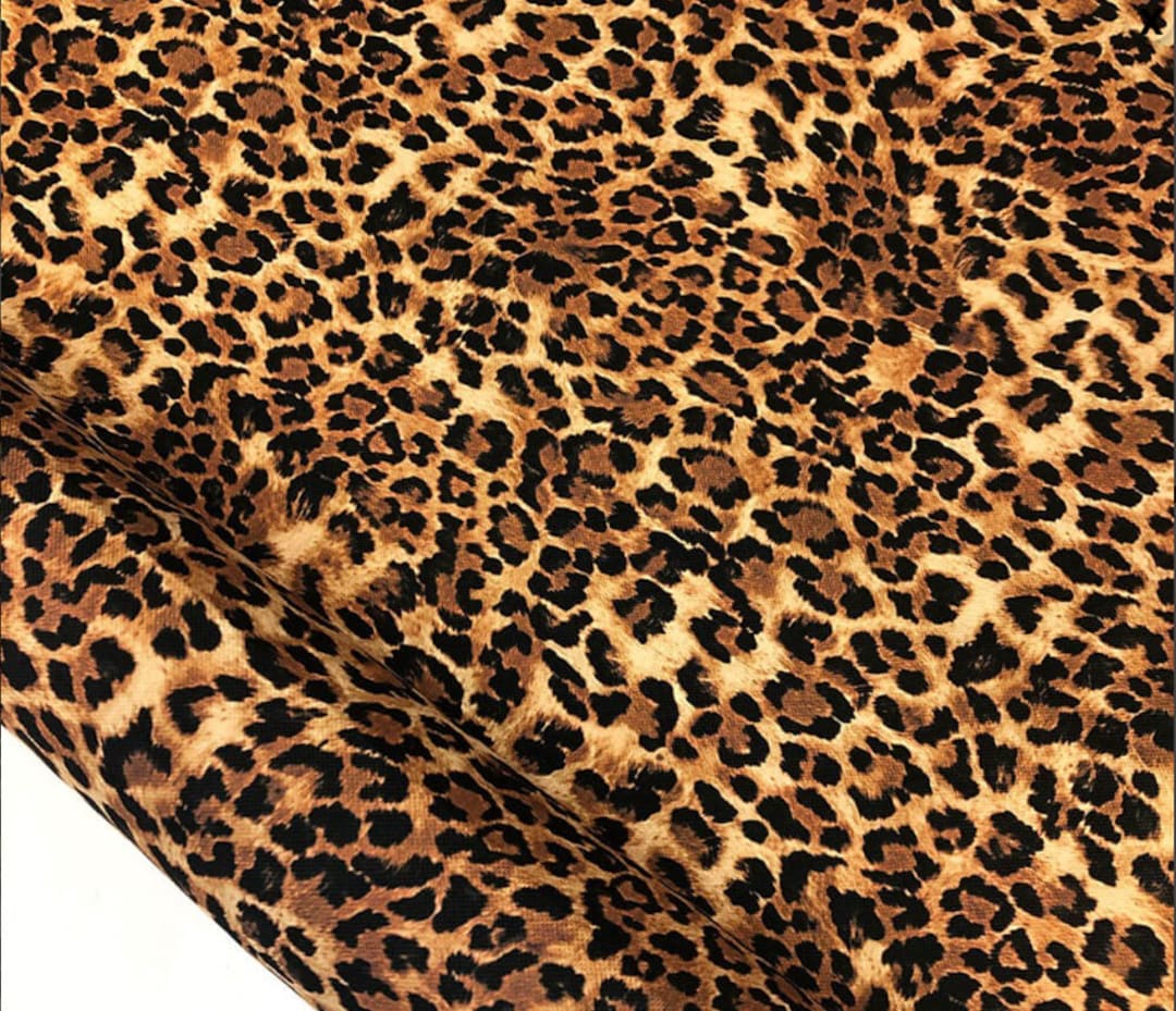 Leopard Fabric by the Yard Upholstery, Drapery, Sofa,chair Cover ...