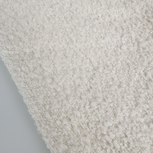 Gray Boucle Upholstery Fabric, Boucle Textured Furniture Fabric for ...