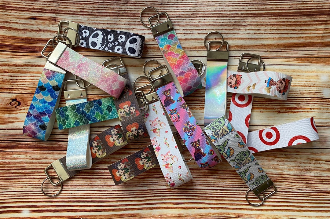 Keychain Fob Character and Prints - Etsy