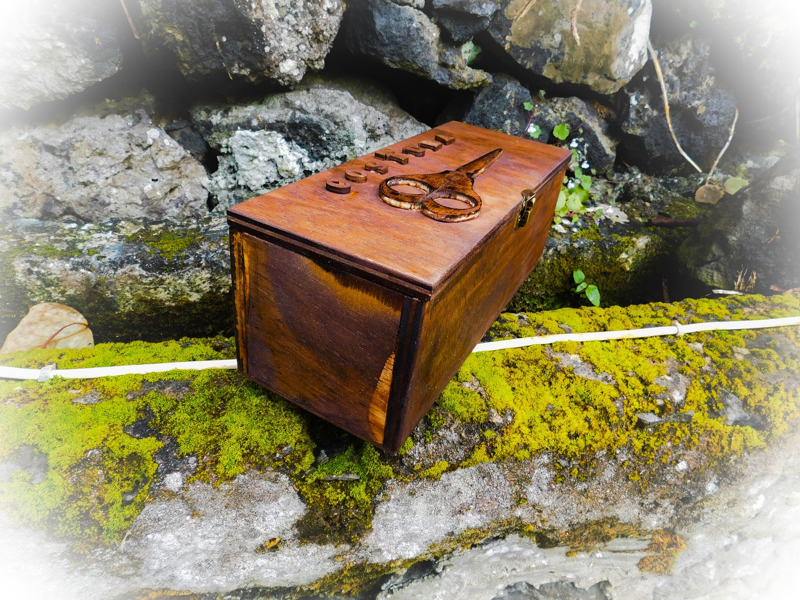 Sewing Box in Wood. - Etsy