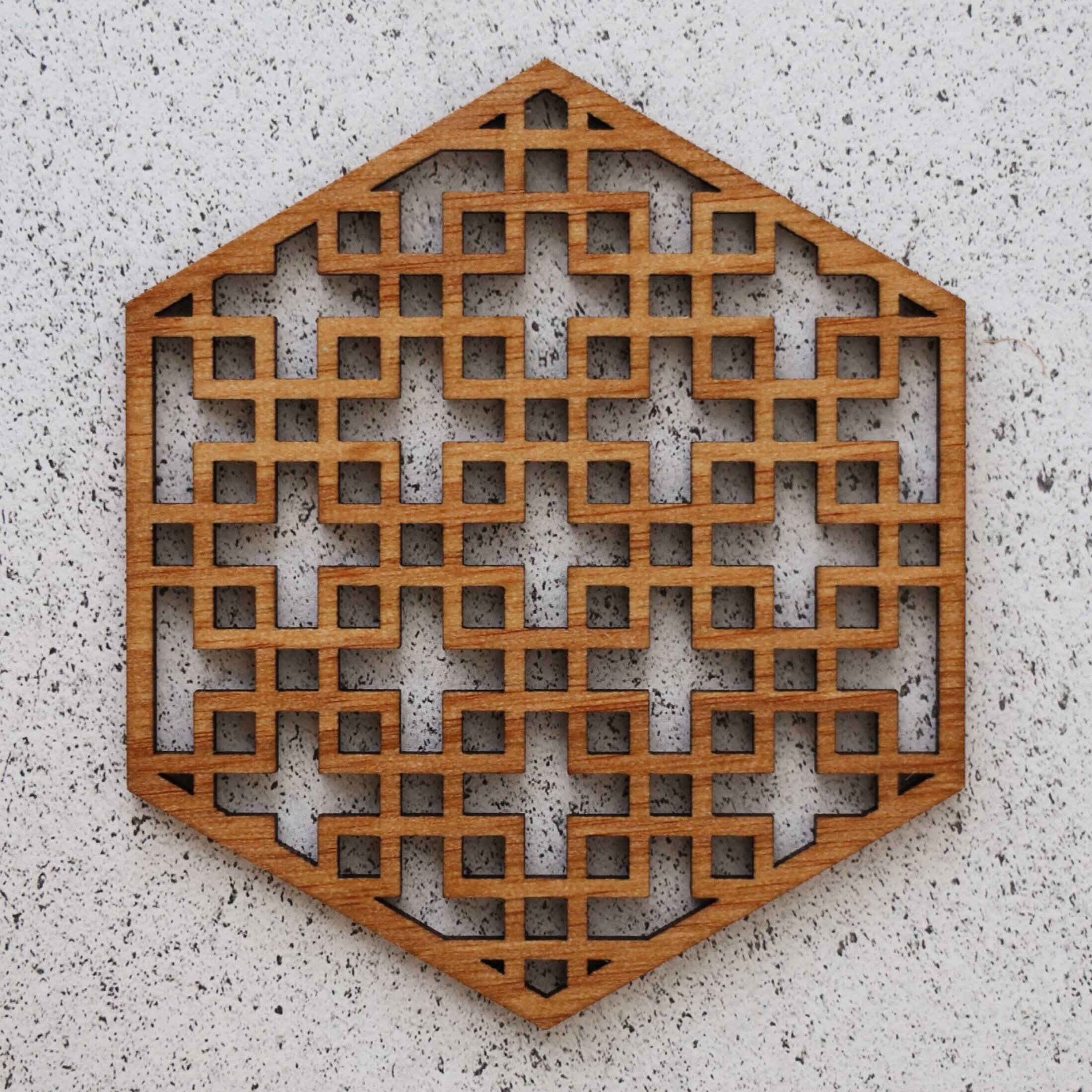 Coasters Set of 8 Geometric Coasters - Etsy Australia