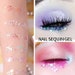 12 Pcs/set Glitter Liquid Gel Sequins Decoration Kit Multi Purpose Use ...